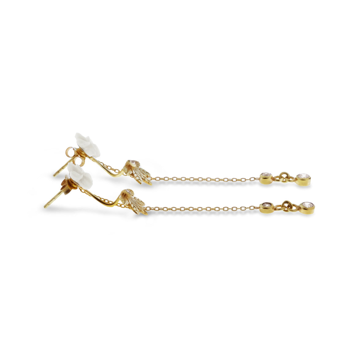 Anting Koleksi Jepun Multi Fungsional ; Ear Jacket or Drop Chain Earri ...